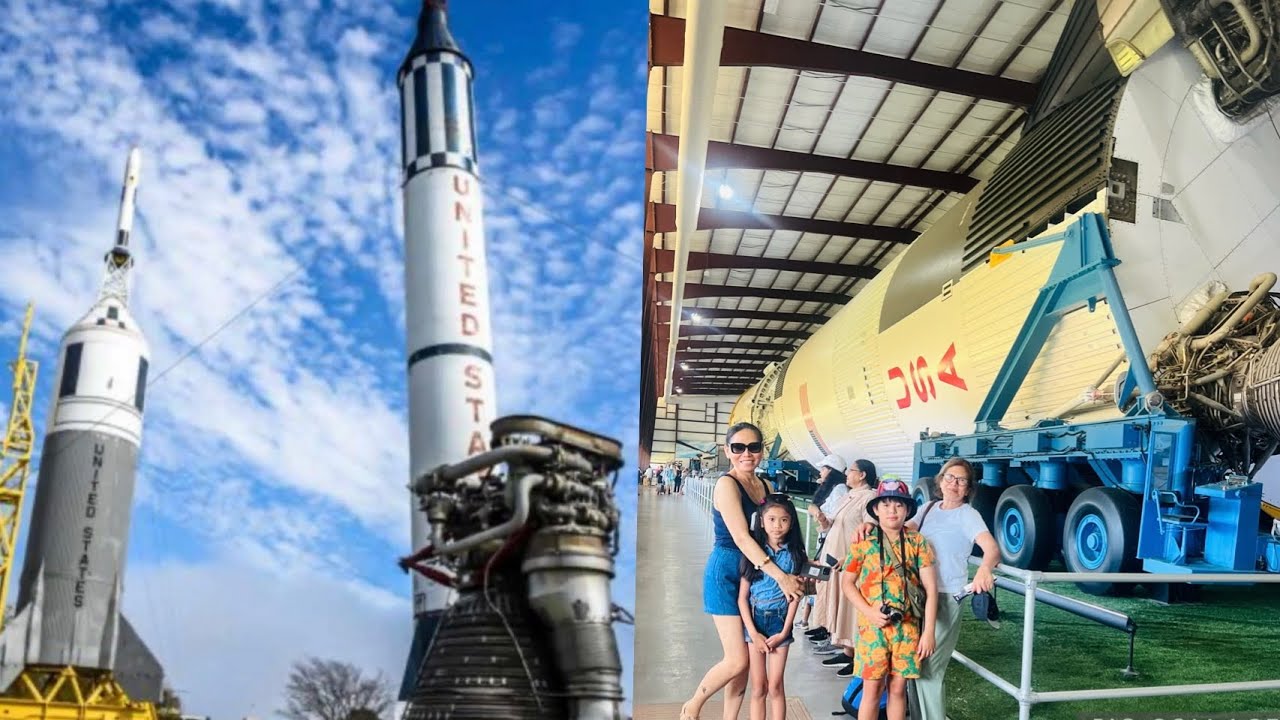 British - Filipino family Visited NASA ROCKET PARK. Apollo 4 the most ...
