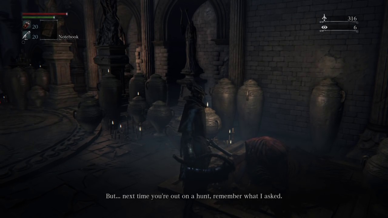 Bloodborne™- Oedon Chapel Safe Haven Sidequest 1 - YouTube