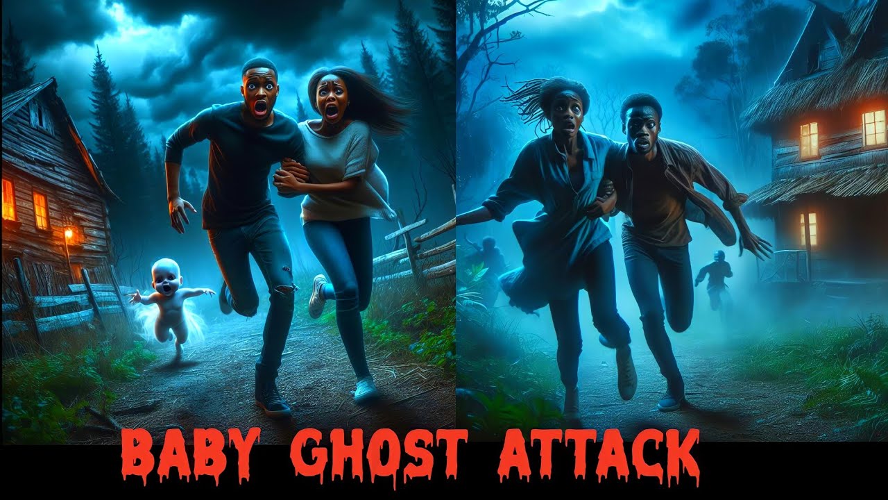 Ghost attack on a couple in old Haunted house | African stories ...