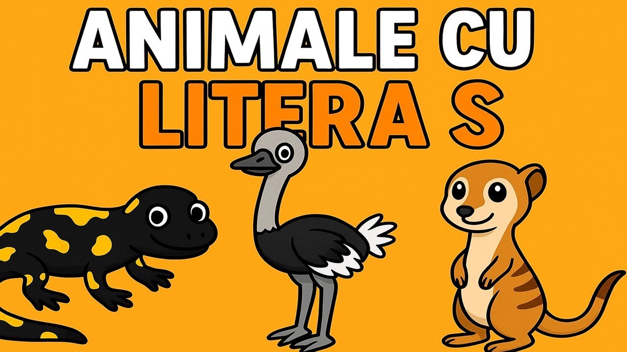 Animale și Insecte care încep cu Litera S | Cuvinte pentru Copii - YouTube
