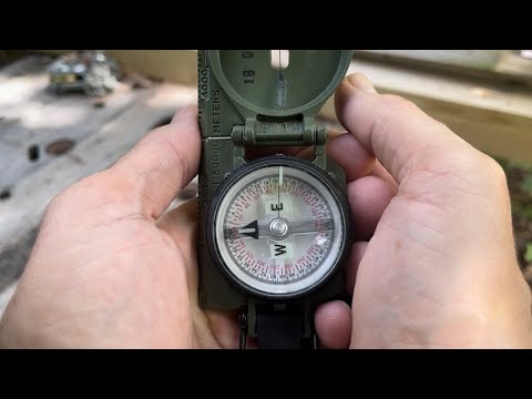 Land Navigation:How To Preset A USGI Cammenga Compass - YouTube
