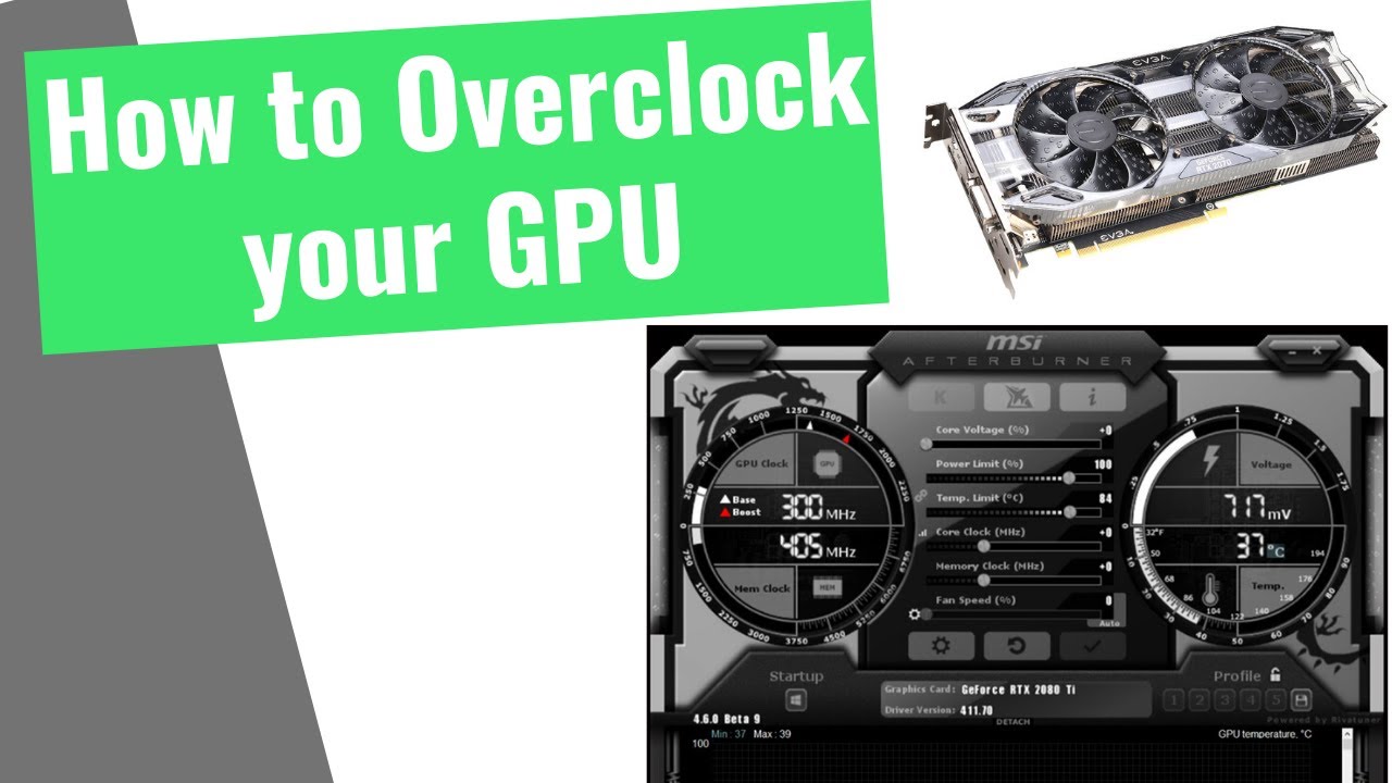 [2019] How to Overclock your GPU Safely to Boost Performance! - YouTube