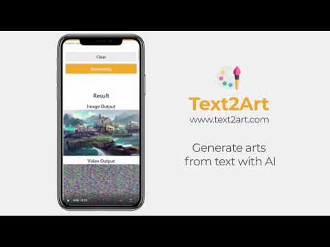 Text2Art - AI Powered Art Generator Demo - YouTube