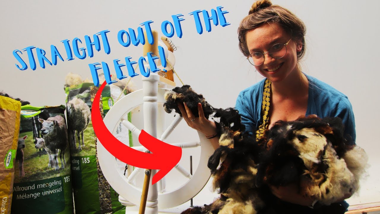 Spin with me: Spotted Sheep in the Grease! - YouTube