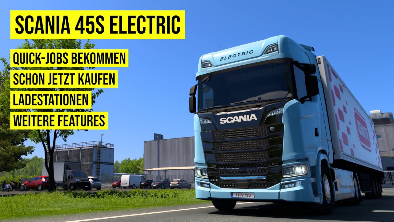 Der neue SCANIA 45S BEV Electric | Alle Infos - Ladestationen, Aufladen ...