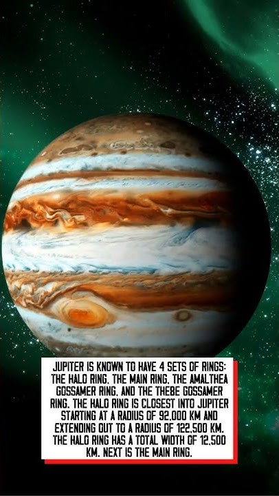 How many rings does Jupiter have ? #shorts #space #jupiter - YouTube