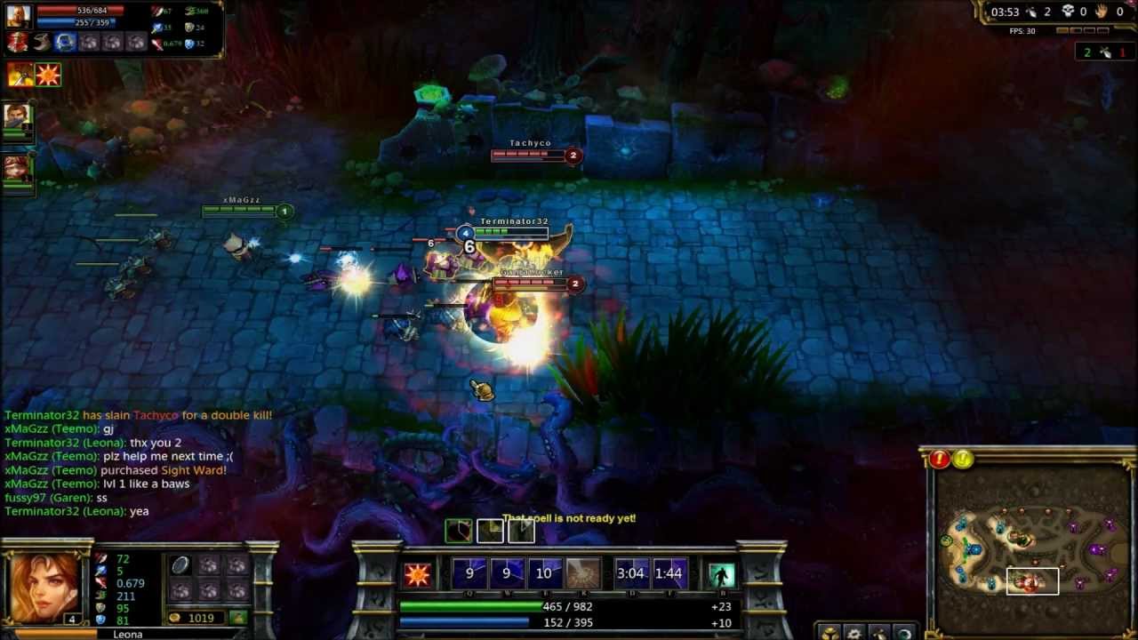 League of Legends Lets Play Pro Op Leona That's mean TANK!!! - YouTube