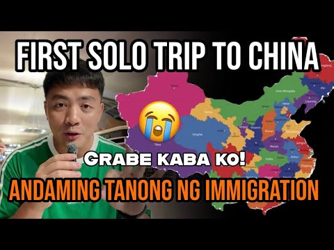 First Solo Trip to China: ANDAMING TANONG NG IMMIGRATION NILA!