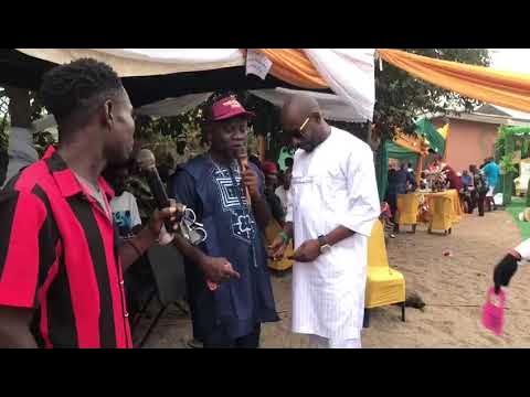 chinedu okere meets Jeff elele nwachukwu on stage - YouTube