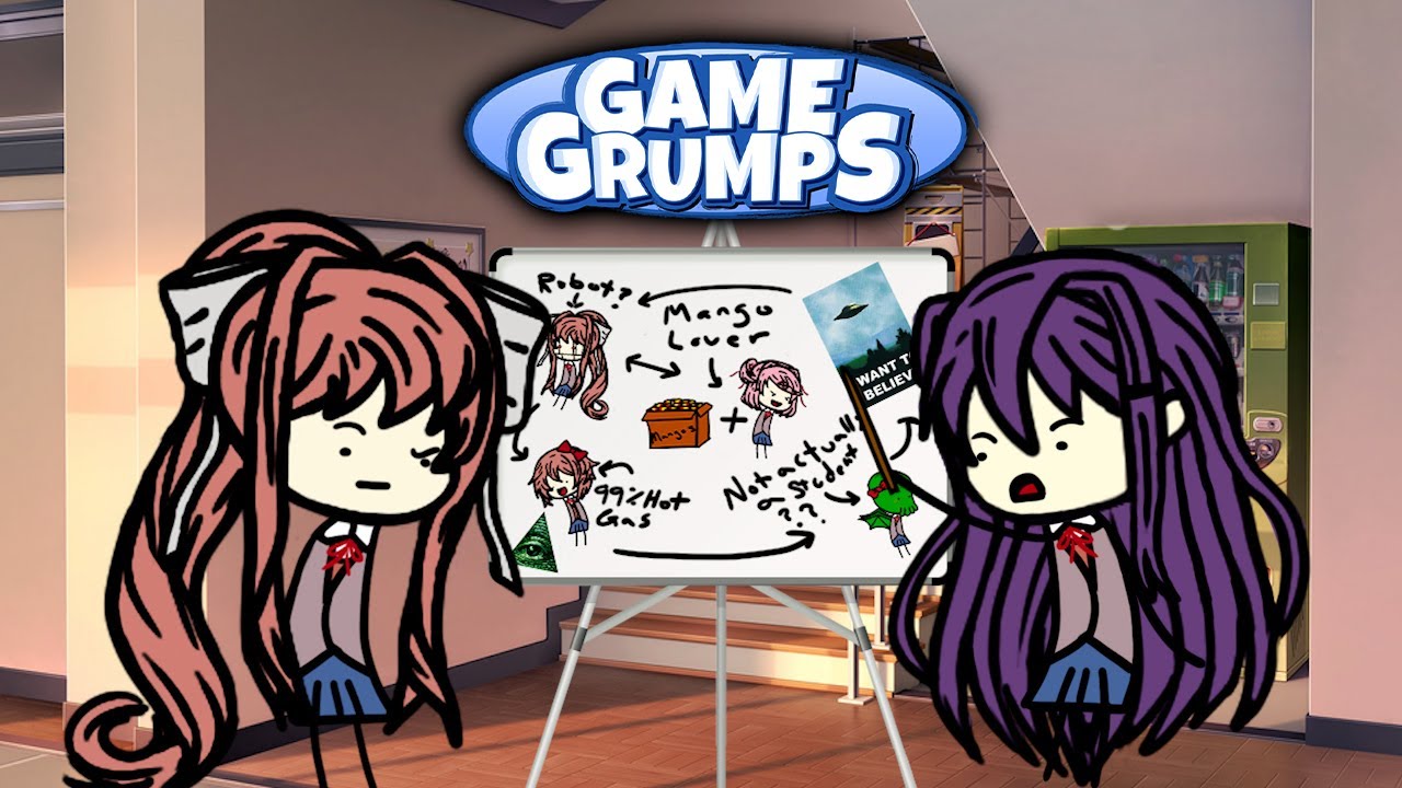 Game Grumps Animated - Cthulhu Part 10 - Doki Doki Literature Club ...