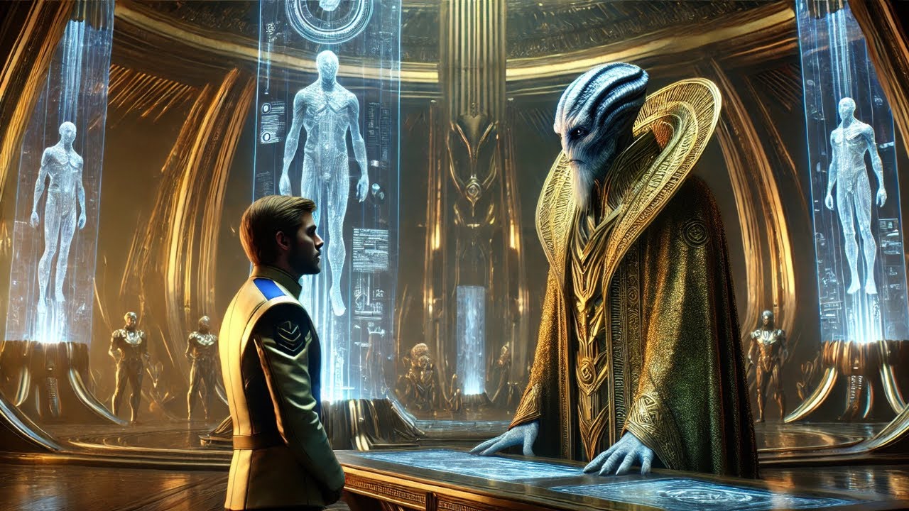 Alien Emperor Says 'Let's Protect Earth'... Human Soldier Replies 'From ...