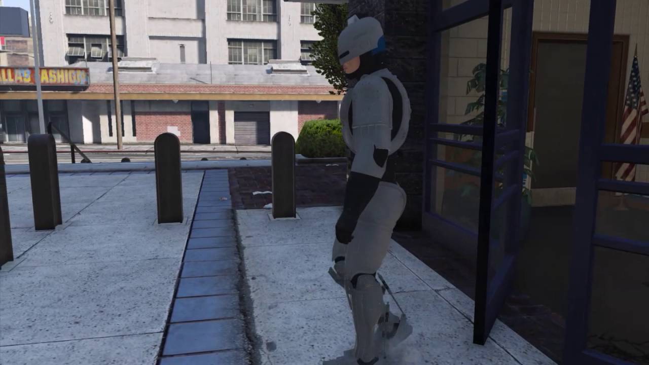 GTA 5 Mods : Robocop 1987 Mod !!! - YouTube