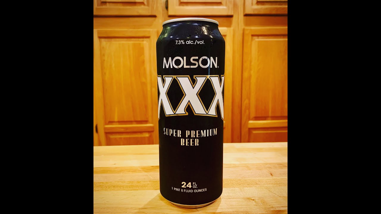 Day 255 Beer Review: Molson XXX, Molson/Coors, WTF Thursday? 🇨🇦 ...