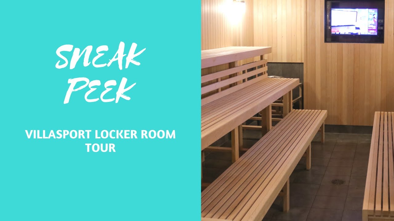 VillaSport Sneak Peek: Locker Rooms - YouTube