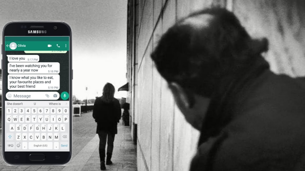 The Creepy Stalker | Scary Texting Story - YouTube