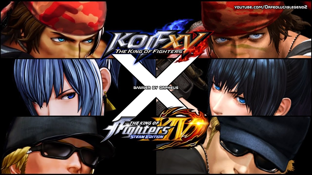 KOF XV - STANCE COMPARISON of TEAM IKARI with KOF XIV - YouTube