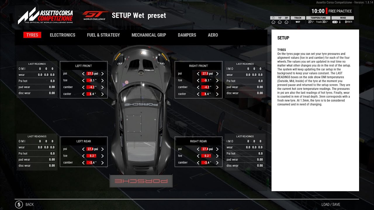 Assetto Corsa Competizione Porsche 911 GT 3 R Wet Practice Career Assetto Corsa Competizione Porsche 911 GT 3 R Wet Practice Career