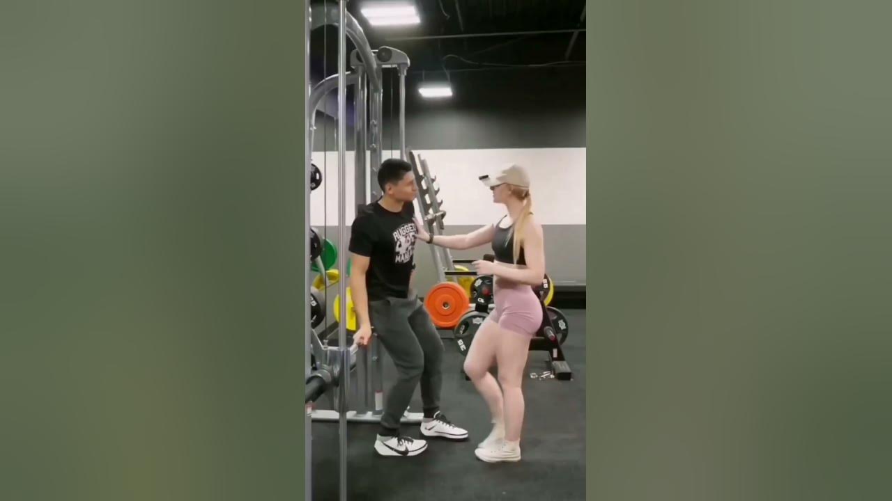 Did He Just Squeeze Her Boobs🤨 Shorts Gymmemes Youtube