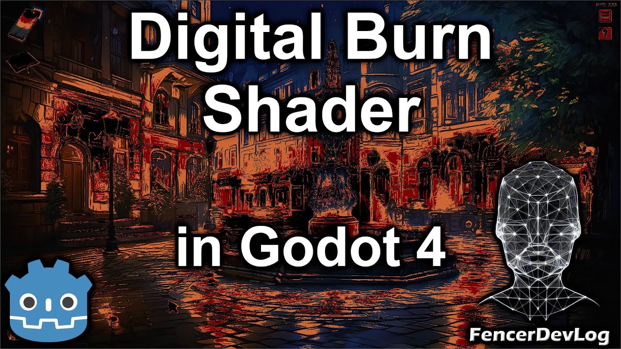 Godot 4: Digital burn shader (tutorial) - YouTube