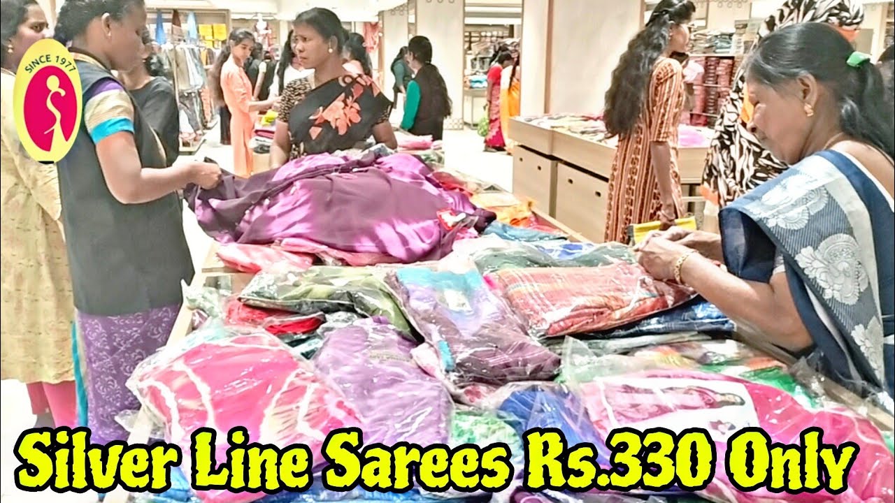 Siva Textiles Coimbatore ன் Variety Sarees Silver Line Sarees Rs.330 ...