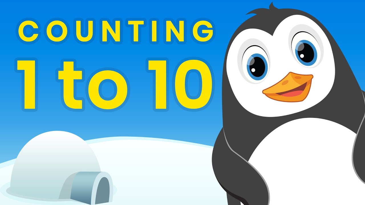 Learn to Count 1 to 10 with Flipper the Penguin - YouTube