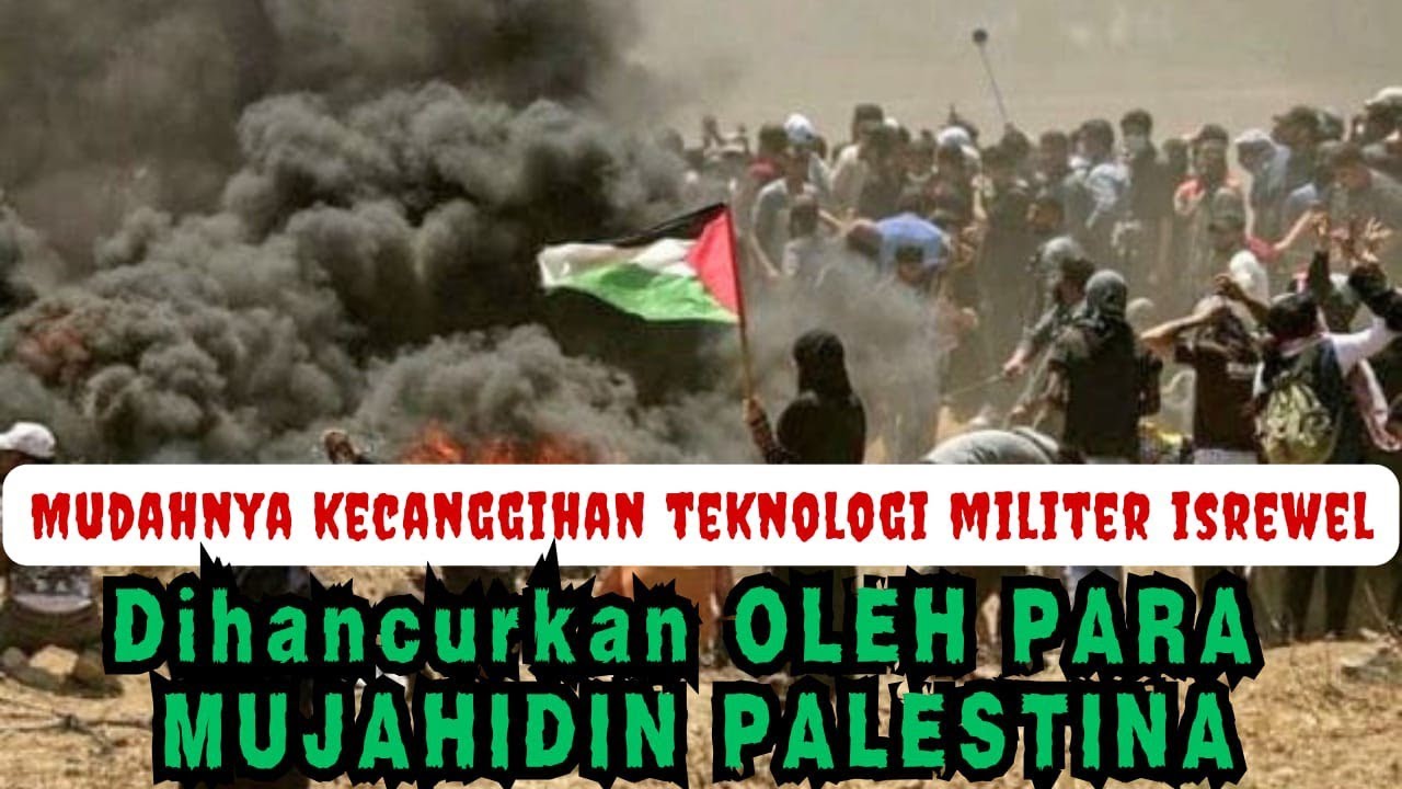 MUDAHNYA KECANGGIHAN TEKNOLOGI MILITER ISRA3L diHancurkan Oleh Para ...