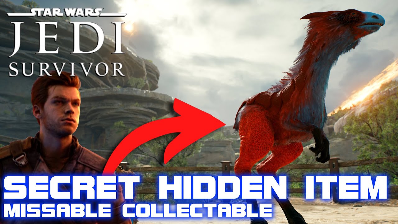 Star Wars Jedi Survivor - Secret Hidden Collectable Treasure (Missing ...