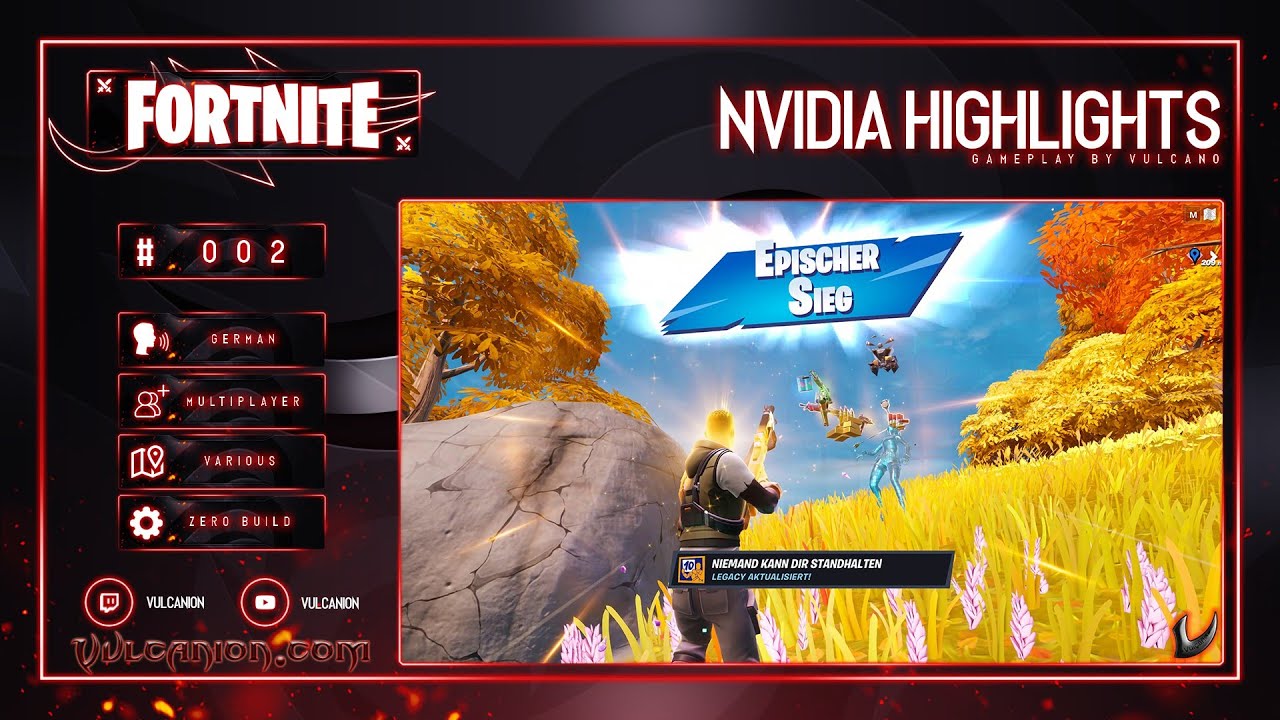 Fortnite - Gameplay Nvidia Highlights #2 - YouTube