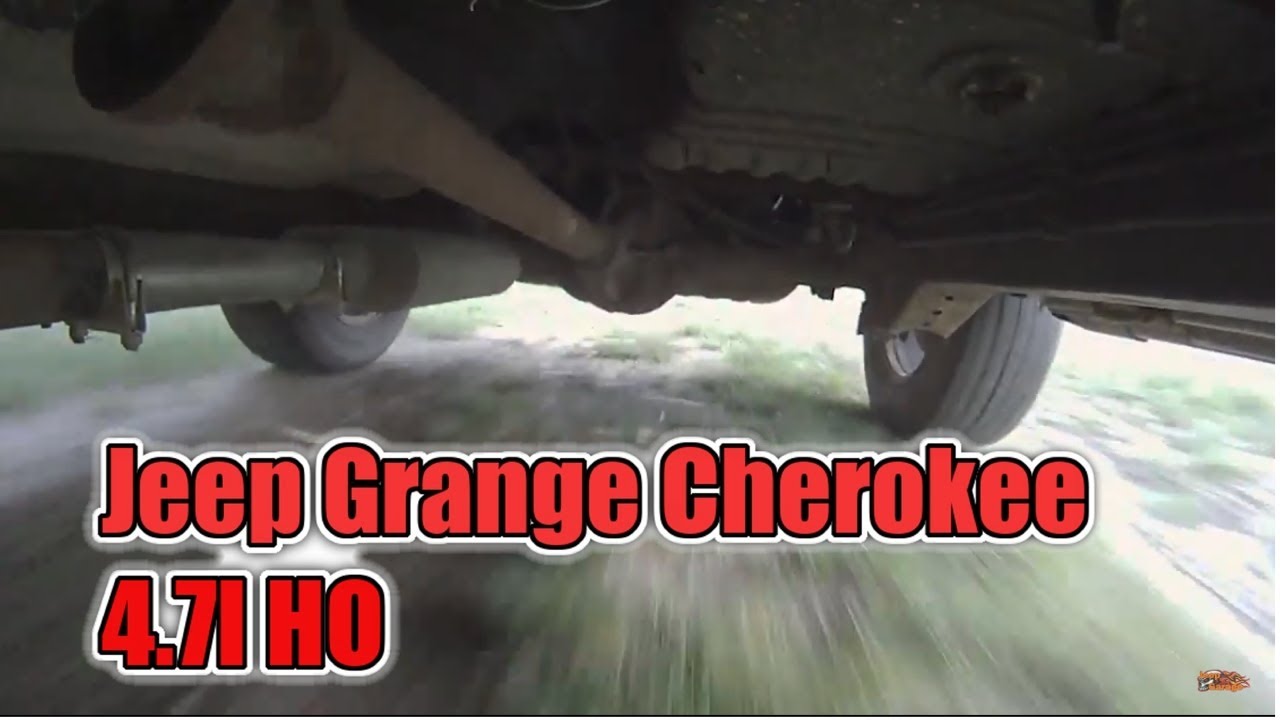 Jeep Grand Cherokee WJ 4.7 HO Under view - YouTube
