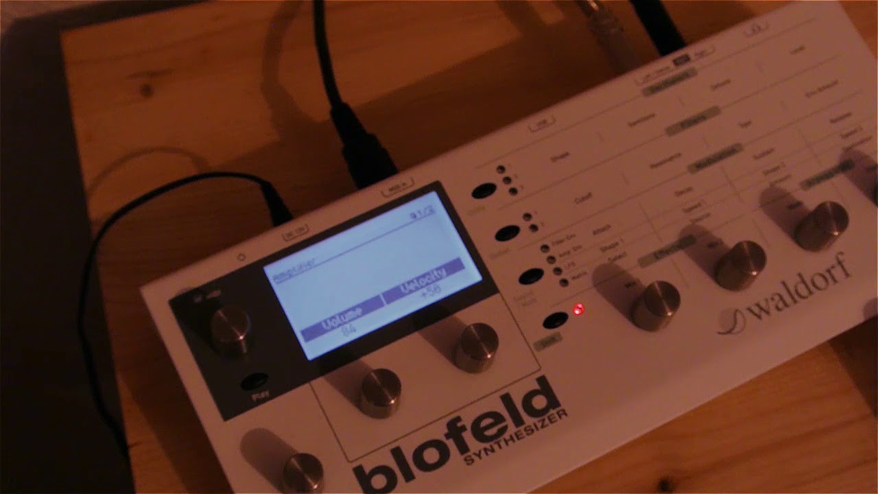 Waldorf Blofeld || Ambient-Drone Tutorial - YouTube