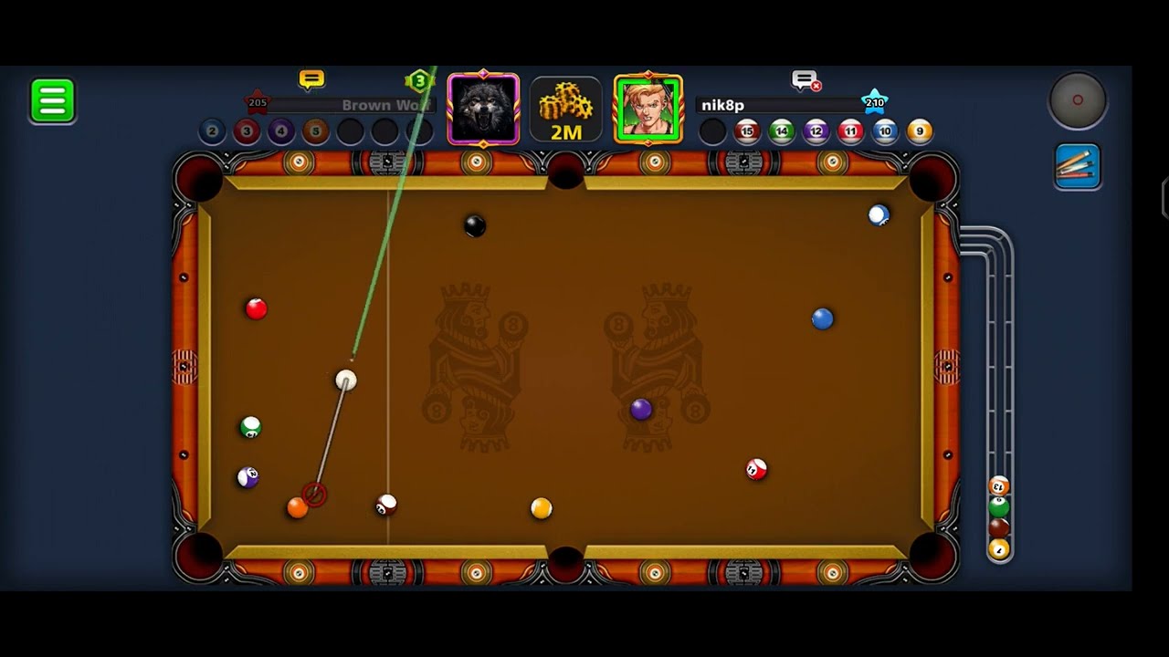 8 Ball Pool - Gameplay Part 10 Multiplayer Match (iOS, Android) #viral ...
