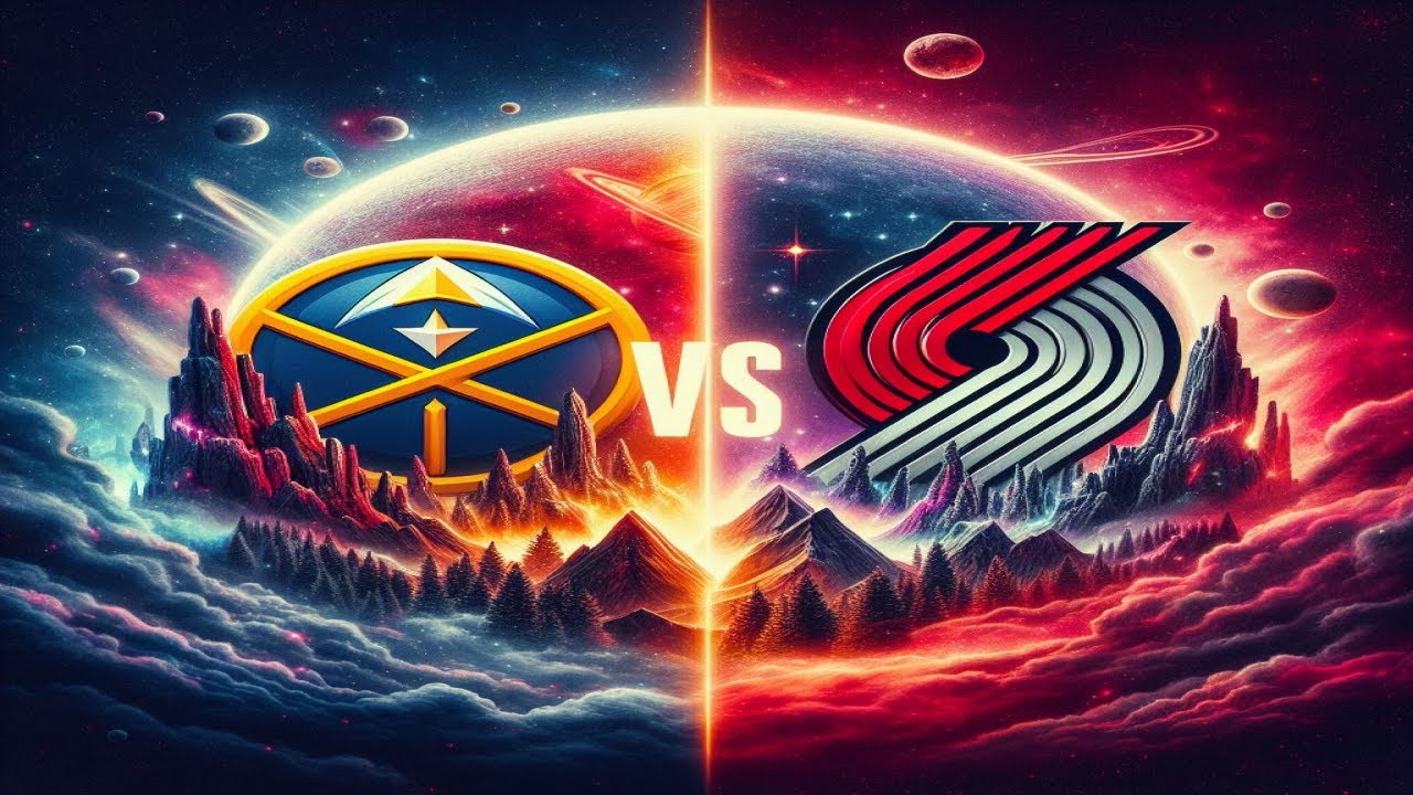 Denver Nuggets at Portland Trail Blazers l Play-By-Play Score + Clock ...