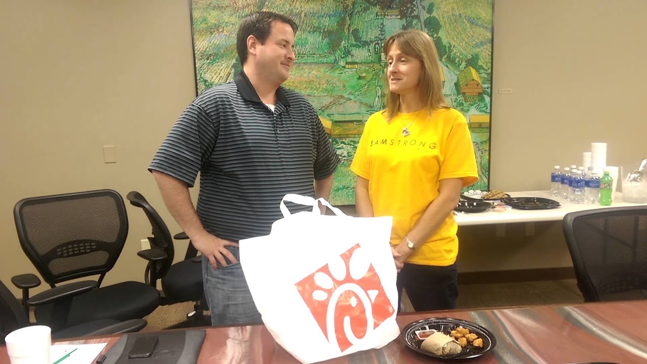 St. Jude Give Hope Run give back night! - YouTube