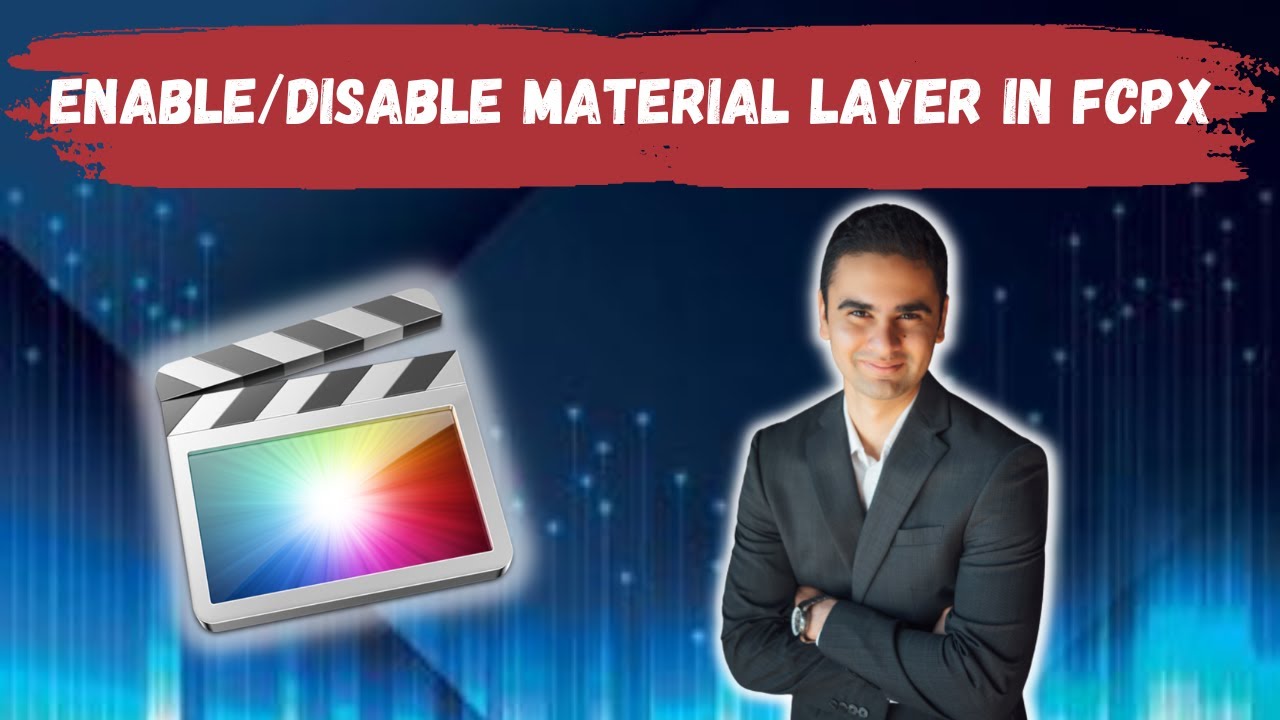How To Enable Or Disable Material Layers In Final Cut Pro - YouTube