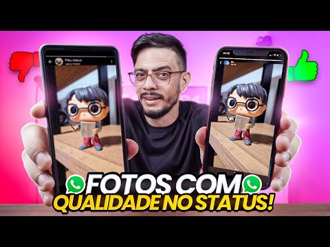 Como Postar FOTO com QUALIDADE no Status do WhatsApp - 2023