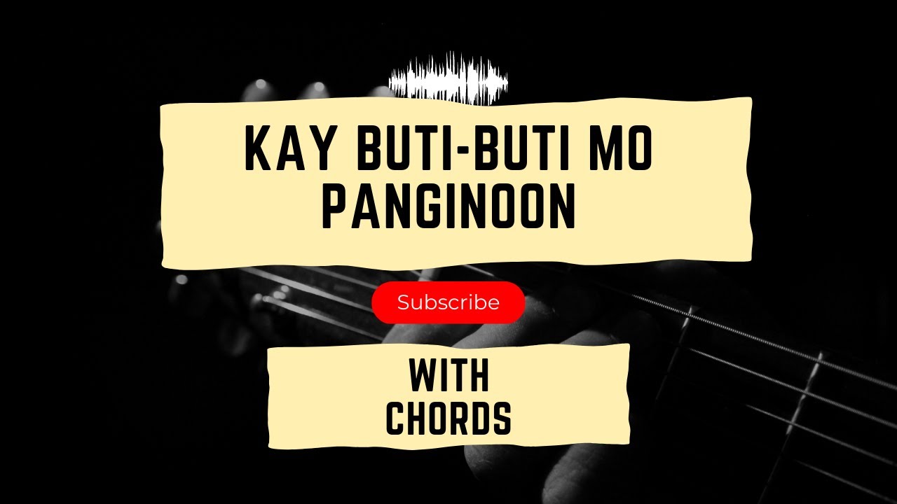 Kay buti-buti Mo Panginoon | by Luis Baldomaro | Acoustic cover with ...