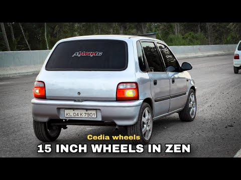 ZEN MODIFICATION | ALLOYS സെറ്റ് ആക്കി 🔥😍 |ഇജ്ജാതി ലുക്ക്‌ 👌 #zen # ...