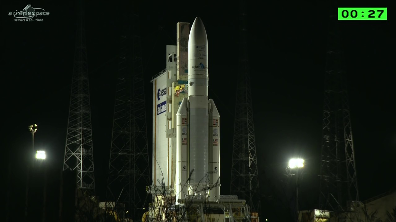 Launch of Intelsat 33E & Intelsat 36 - YouTube