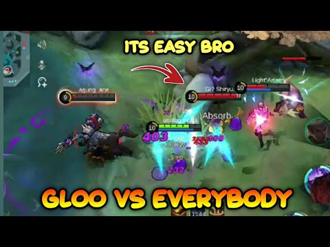 ENAKNYA PAKAI GLOO..ASAL ADA ULTI 1 VS 4 PUN GAK PERLU KABUR - TOP ...