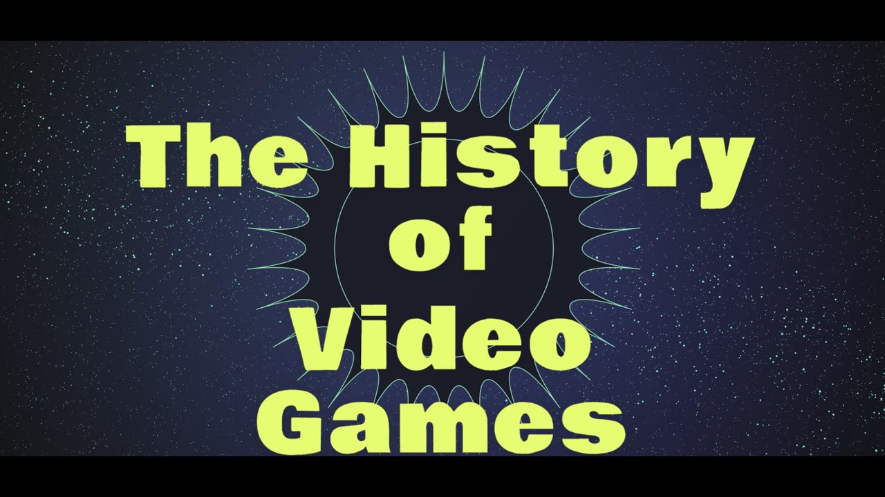 The historical development of video games - YouTube