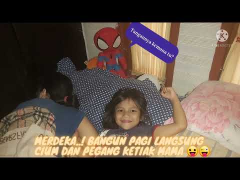 Merdekaaa..! Pegang dan Cium Ketiak MaMa yang lagi enak tidur. Alvaro beraksi 😁😄 || Part 5