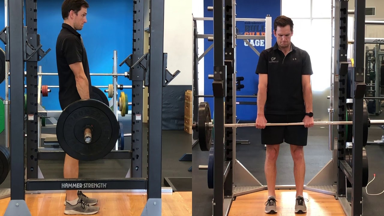 Rack deadlift - YouTube