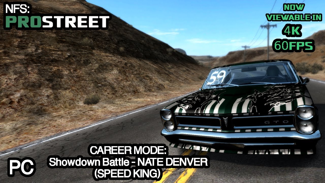 Need For Speed: ProStreet - Career Mode - Showdown Battle: Nate Denver ...