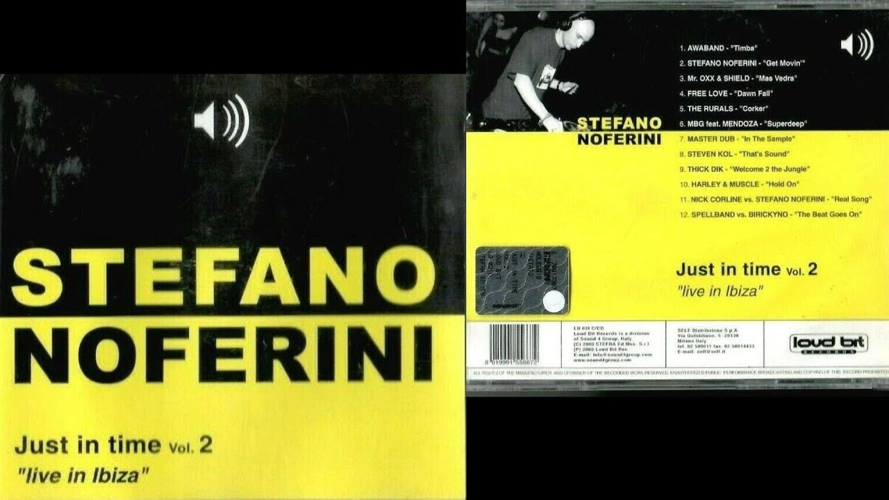 Stefano Noferini - Just In Time Vol. 2 - Live Amnesia Ibiza 2000 - YouTube