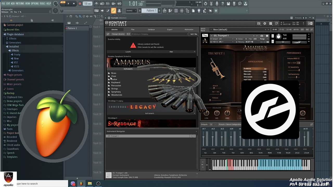 FL Studio Kontakt Multiple Out Myanmar - YouTube