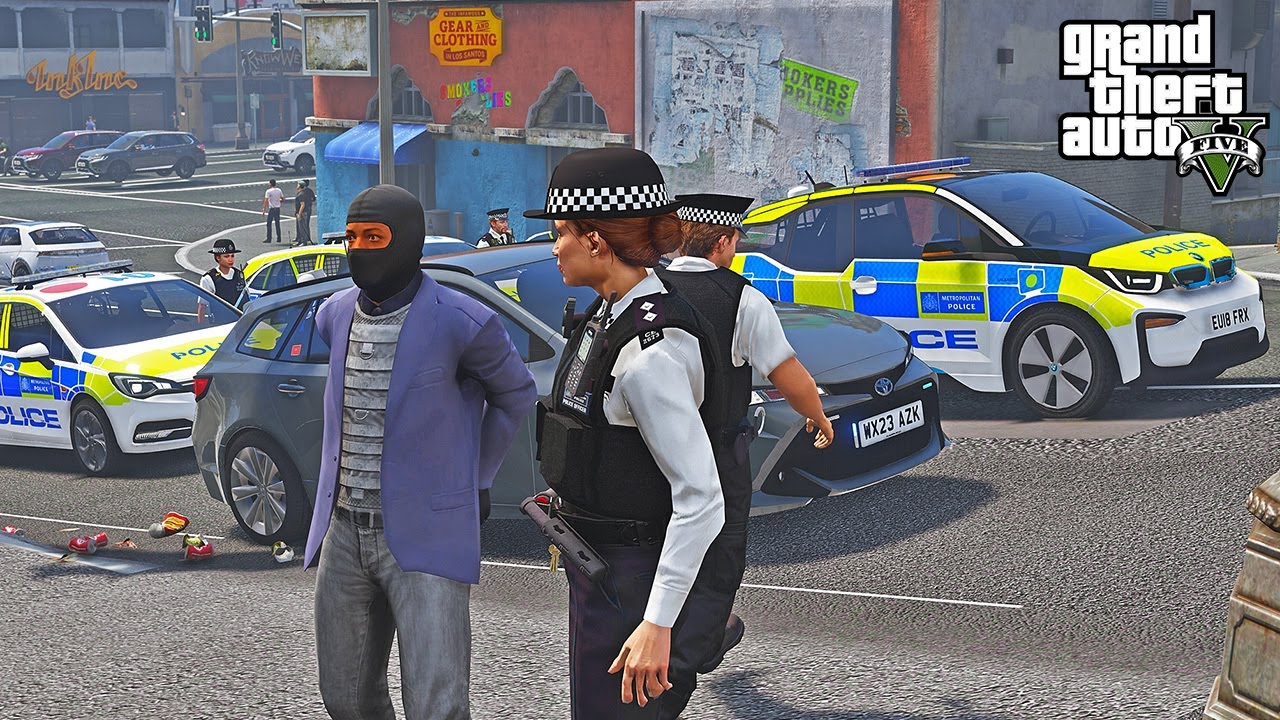 Met Police Proactive Patrol! | GTA 5 UK Police LSPDFR Mod - YouTube