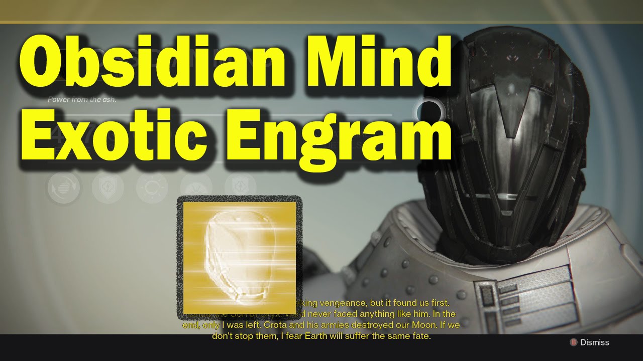 Destiny Xur Location 12/19 & Obsidian Mind Exotic DLC helmet Exotic ...