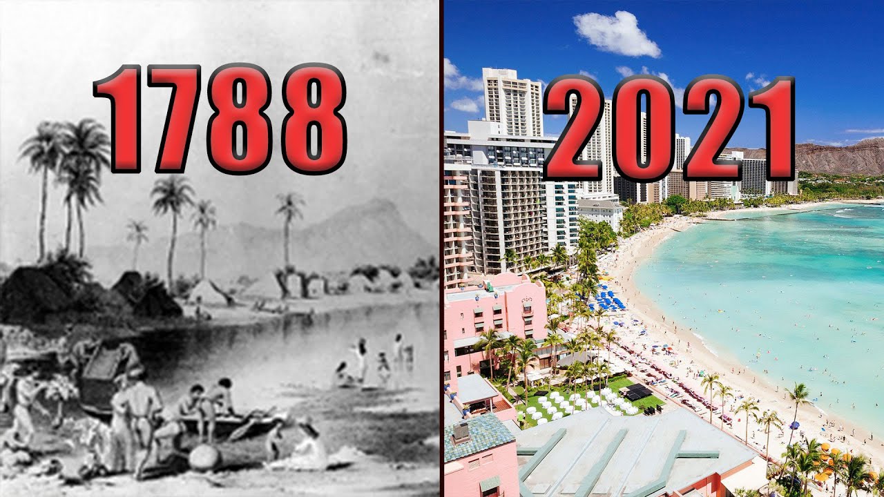 Evolution of Hawaii 1778 - 2021 - YouTube