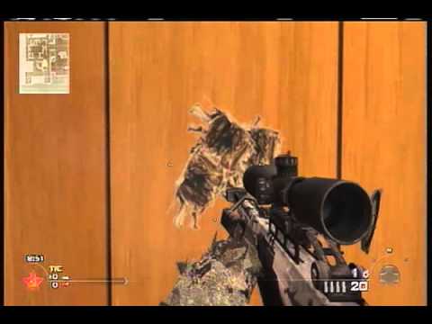 Mw2 Rapid Fire Barret 50 Cal - YouTube