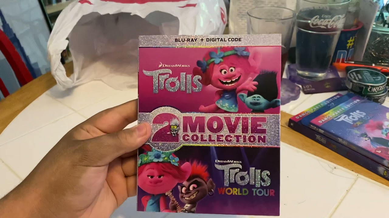 Trolls / Trolls World Tour 2-Movie Collection Blu-ray Unboxing - YouTube